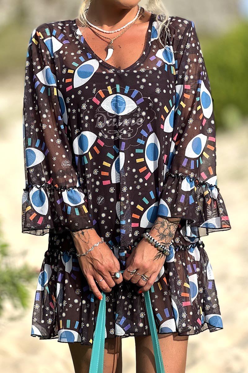 Bata Beach Tule Olho Grego