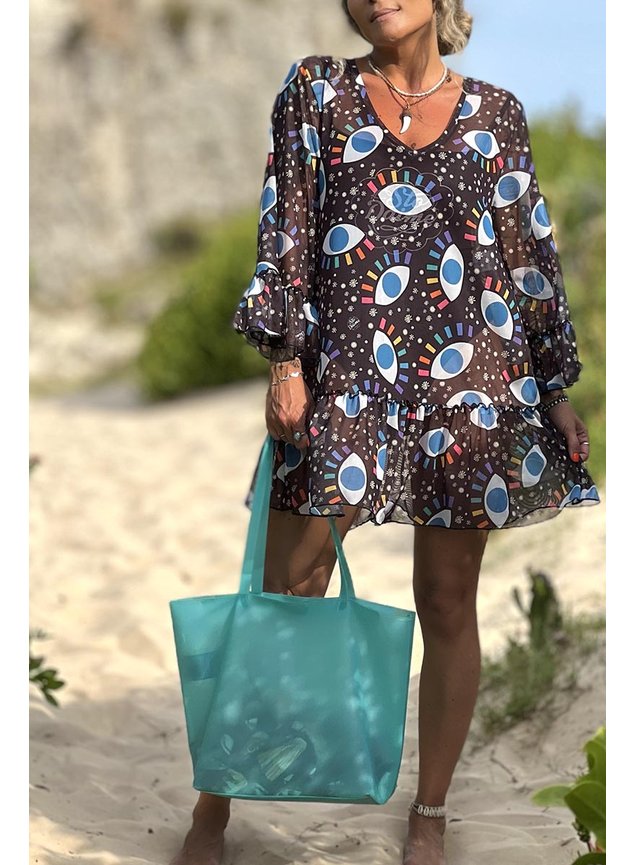 Bata Beach Tule Olho Grego